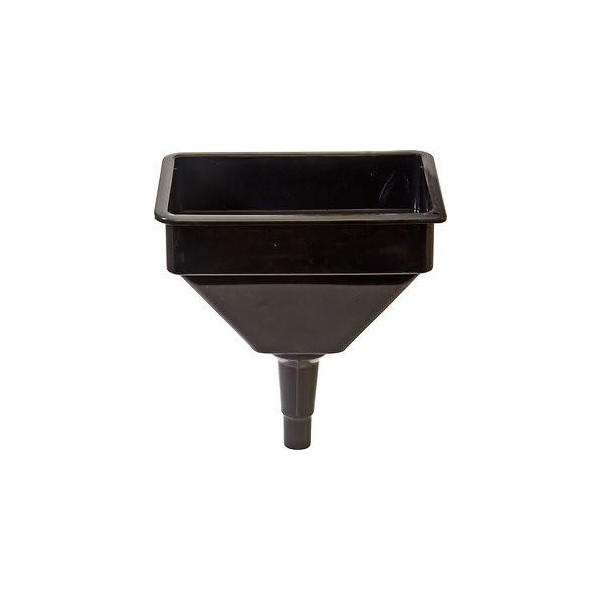 Garage Funnel with Filter - Black