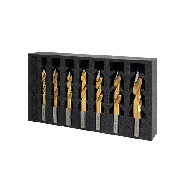 HMT VersaDrive TurboTip Impact Drill Bit InsertFoam Set 6